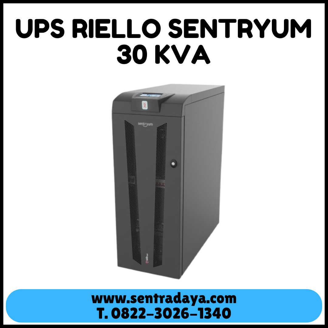 UPS Riello 30 kVA untuk Ruang Server Terbaik & Andal